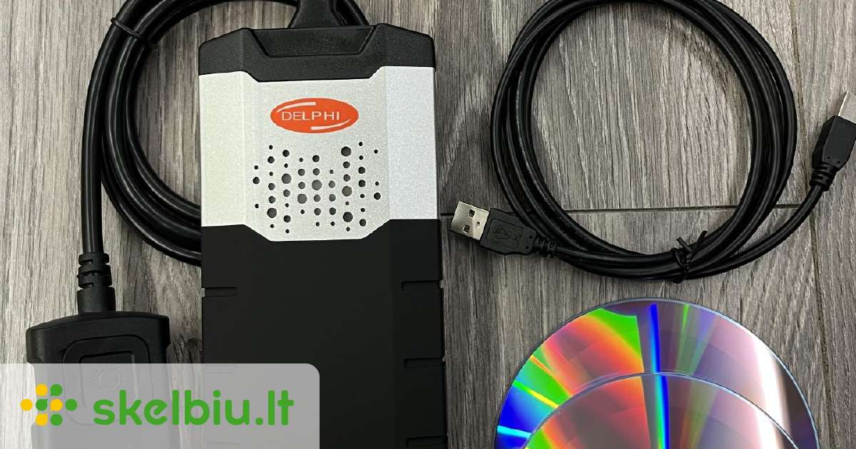 Nauja Delphi Ds150e Vci Bluetooth Diagnostika 2021 - Skelbiu.lt
