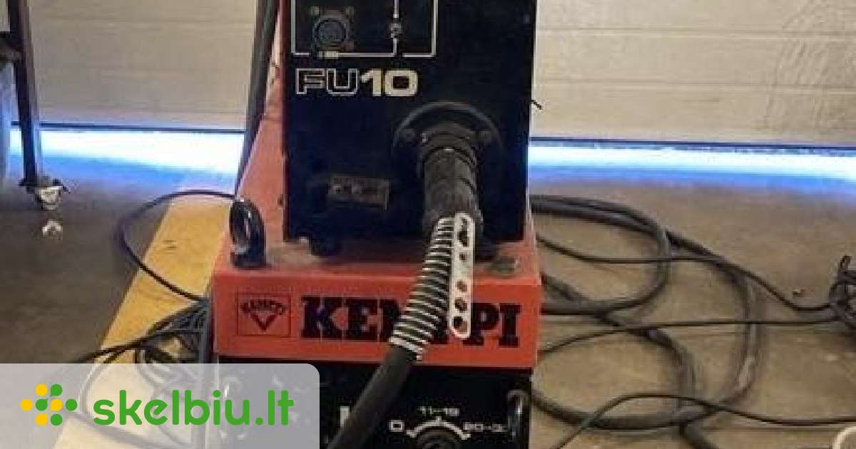 Suvirinimo aparatas Kemppi Ra230+fu10 - Skelbiu.lt