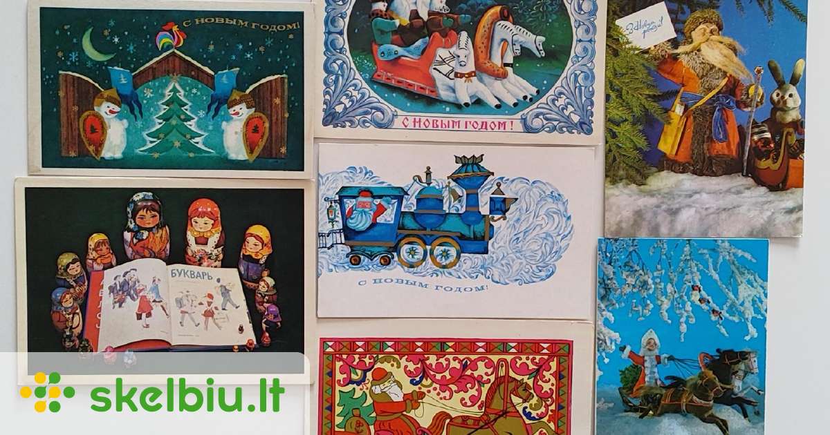 Senovinės atvirutės, 7 vnt. - Skelbiu.lt