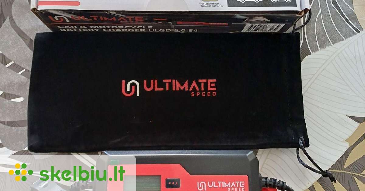 Ultimate Speed® Ulgd 5.0 E4 Auto įkroviklis - Skelbiu.lt