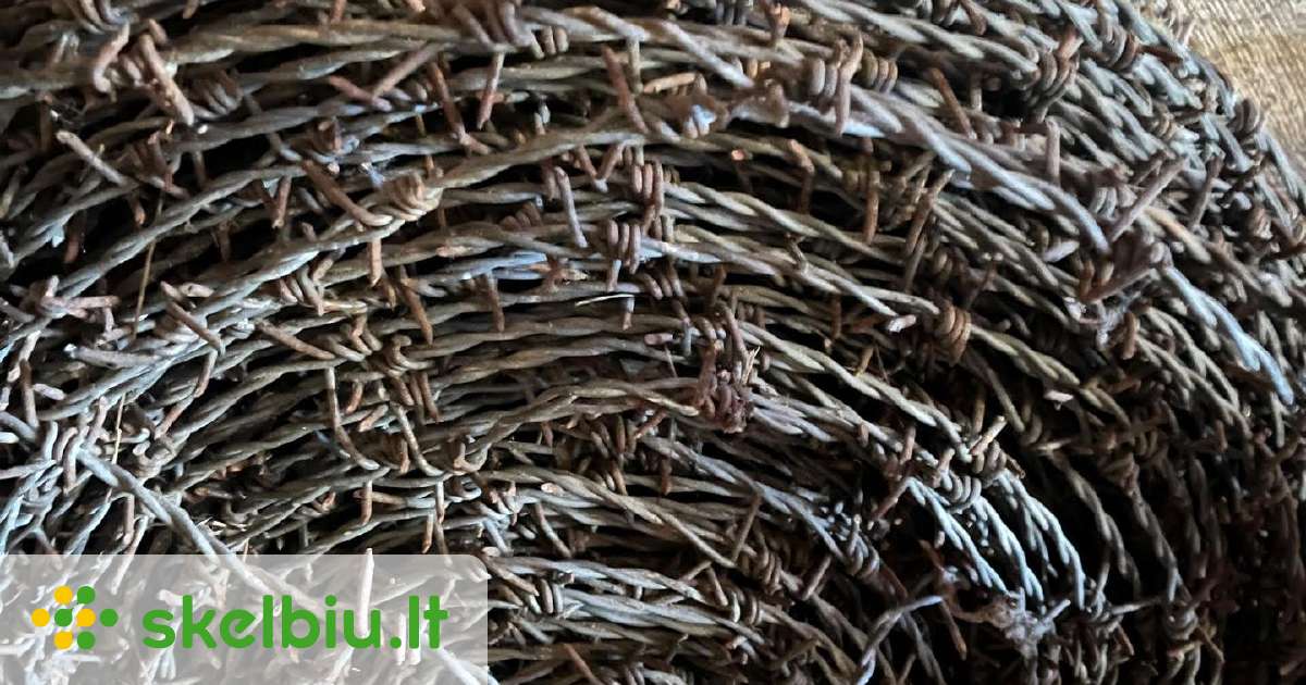 Spygliuotos vielos ritinys - Skelbiu.lt