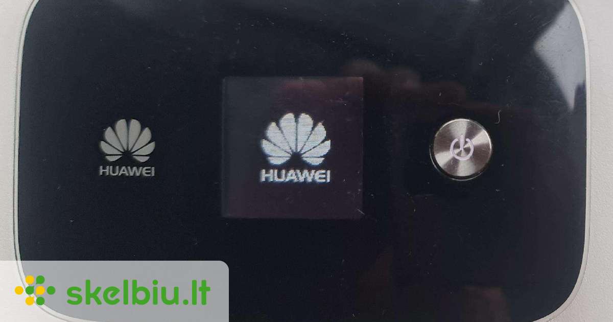 Nesiojamas modemas Huawei E5786-32, ts9 antena - Skelbiu.lt