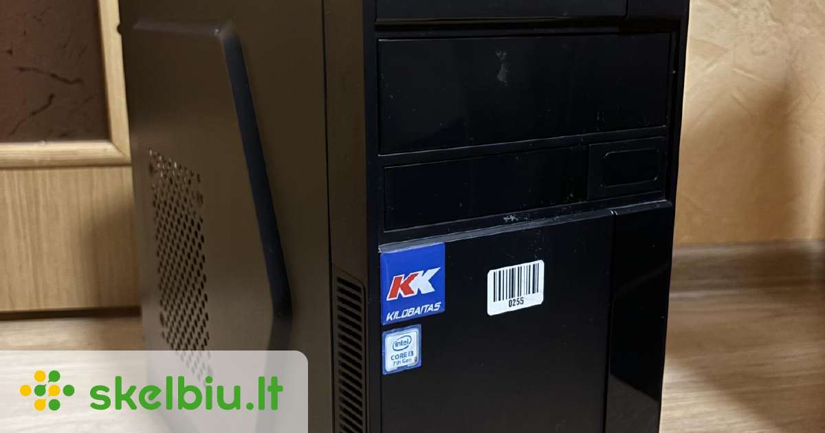 Pigus gaming kompiuteris intel 7gen & Gtx 1060 - Skelbiu.lt