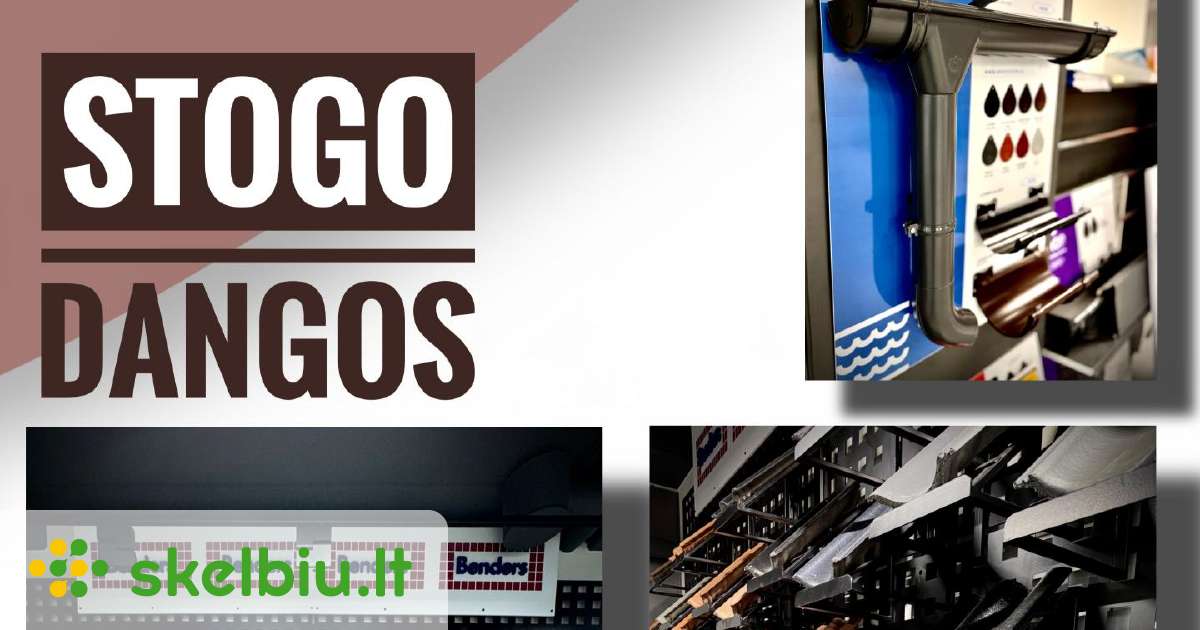 Stogo dangos,stogas,lietaus sistemos,čerpės,danga - Skelbiu.lt