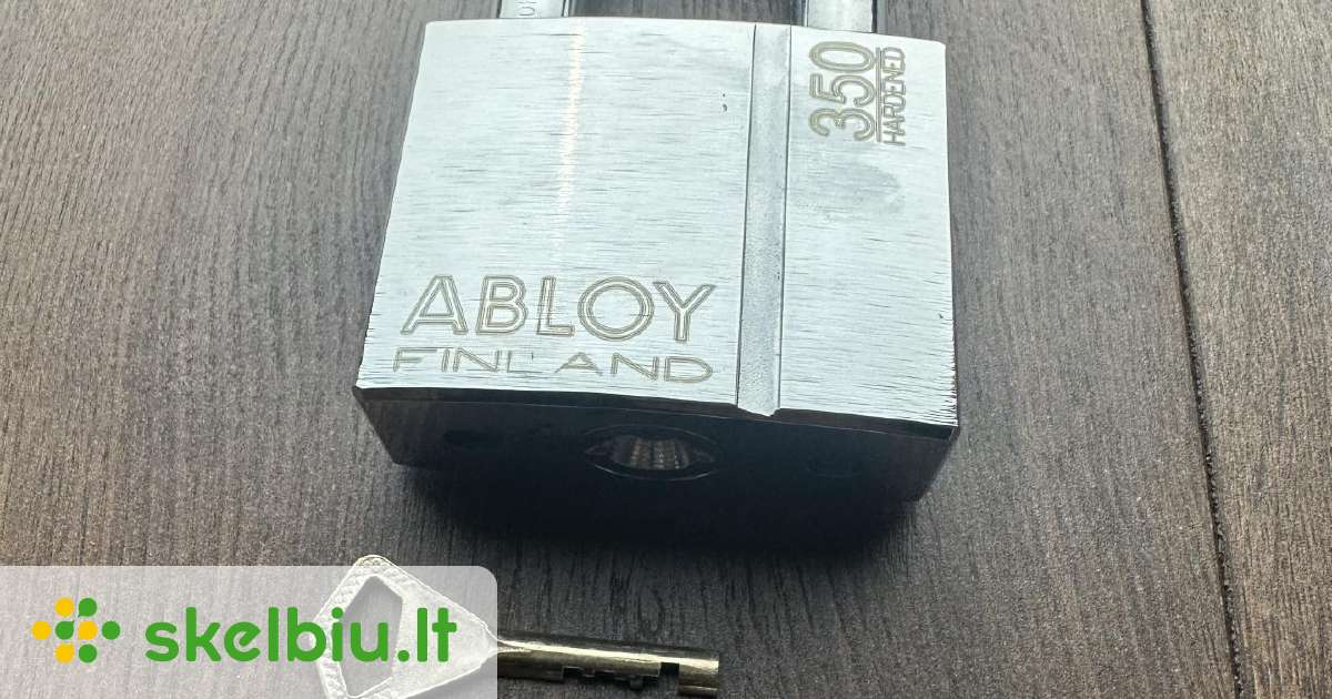 Pakabina spyna Abloy Finland - Skelbiu.lt