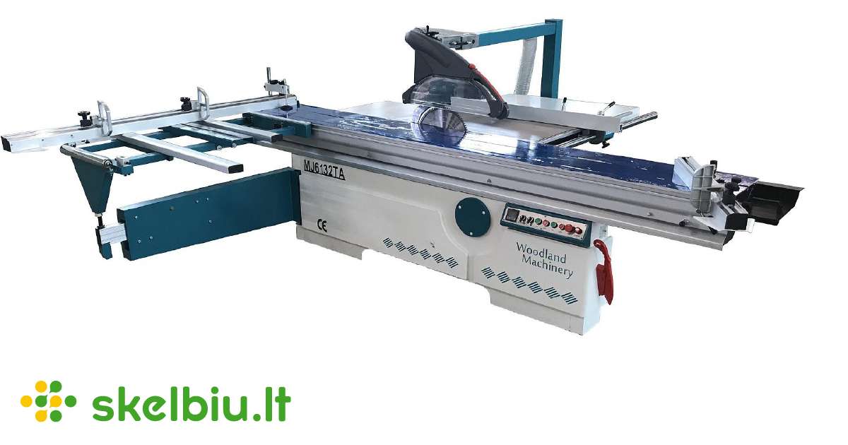 Formatinio pjovimo staklės Woodland machinery - Skelbiu.lt