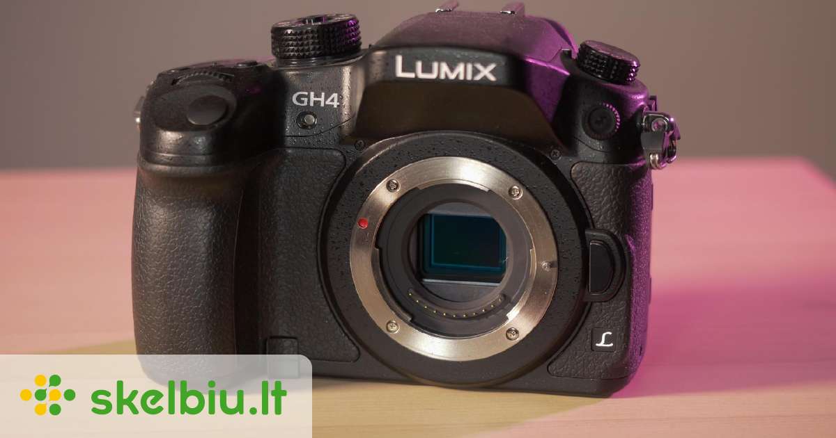 Lumix Gh4, Rode - Skelbiu.lt