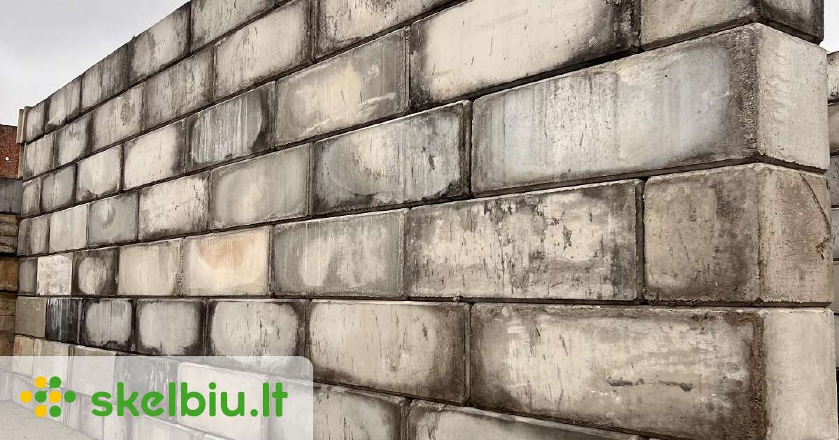 Betoniniai Lego blokai - Skelbiu.lt
