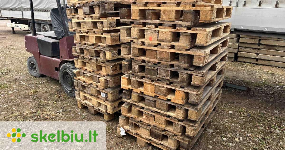 Naudoti Euro padėklai - Skelbiu.lt