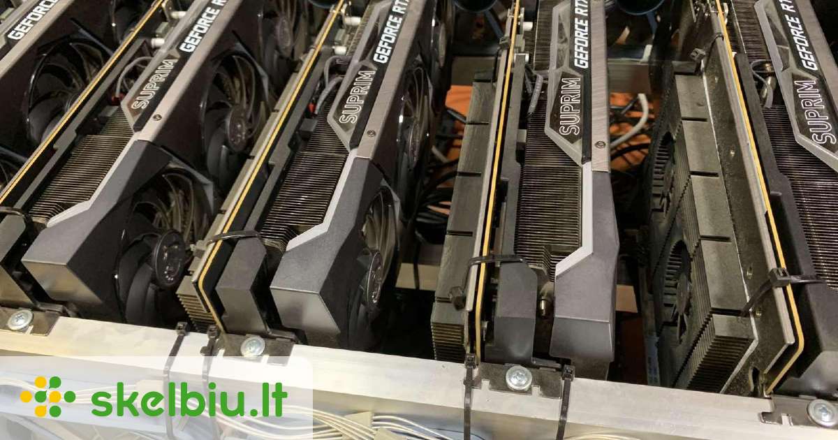 Top Mining Rig su 6x Msi Suprim X Rtx3080 - Skelbiu.lt