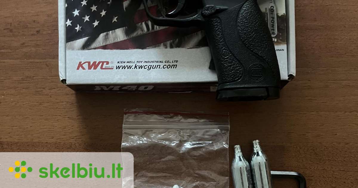 Airsoft pistoletas Smith Wessson M40 - Skelbiu.lt