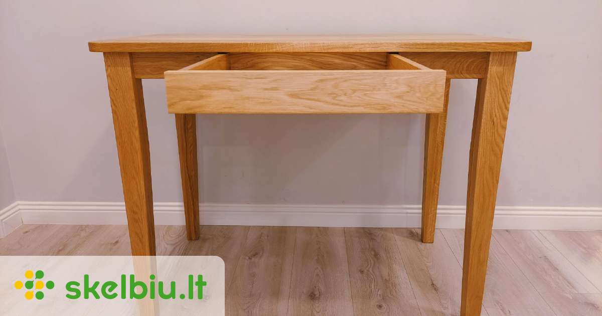 Virtuvinis stalas Ąžuolinis - Skelbiu.lt