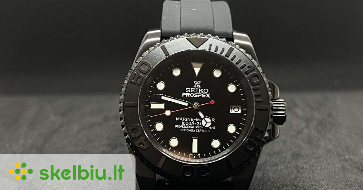 Stealth Submarine Prospex Seiko Mod 40mm - Skelbiu.lt