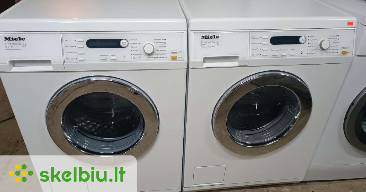Miele skalbimo masinos 5.6.7kg - Skelbiu.lt