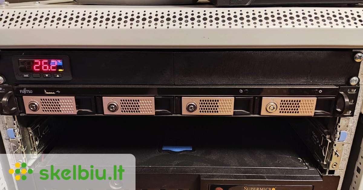 Qnap Ts-419u 1u Rack Nas/server - Skelbiu.lt