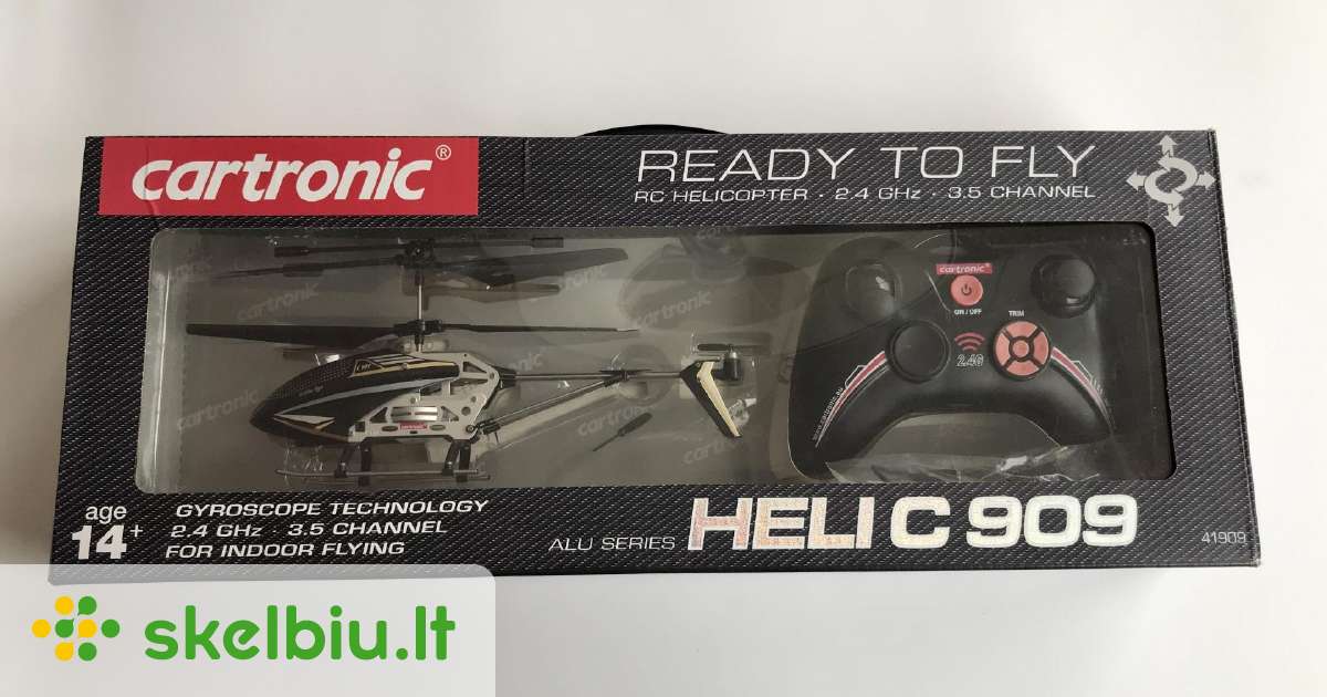 Cartronic Heli C 909 sraigtasparnis žaislas - Skelbiu.lt