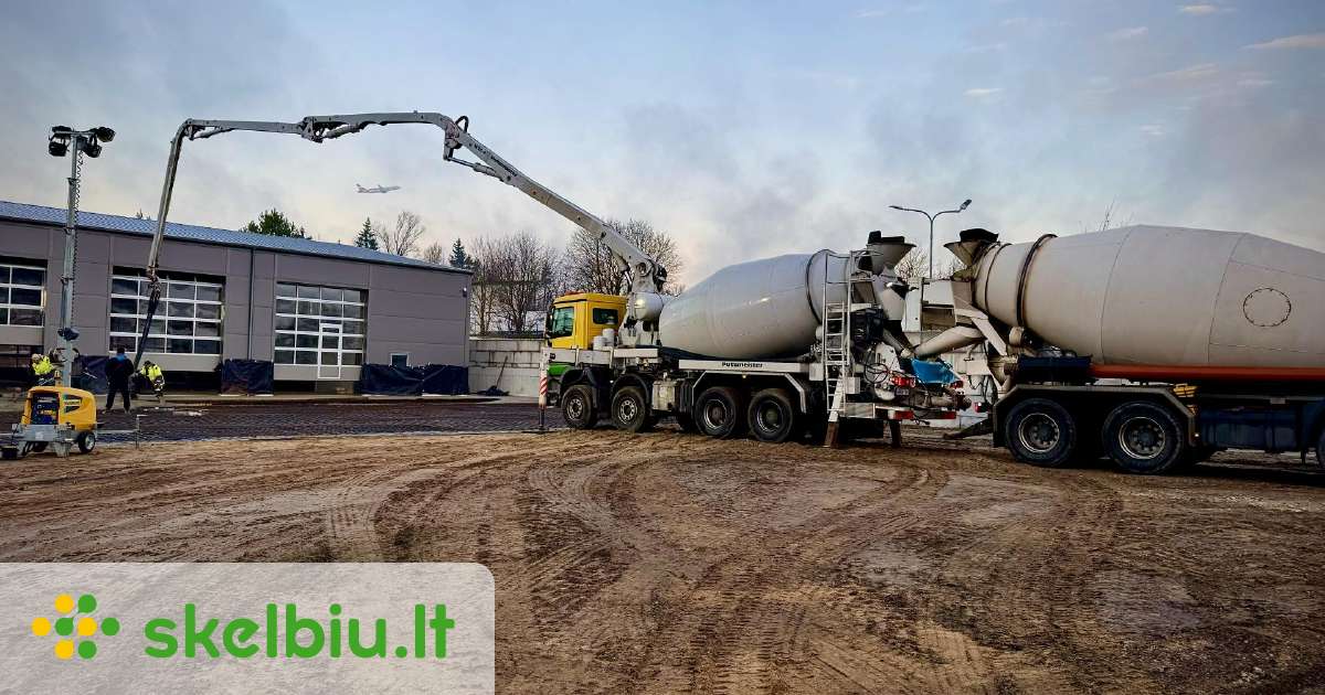 Betono siurblys, Cfa poliu grezimas - Skelbiu.lt