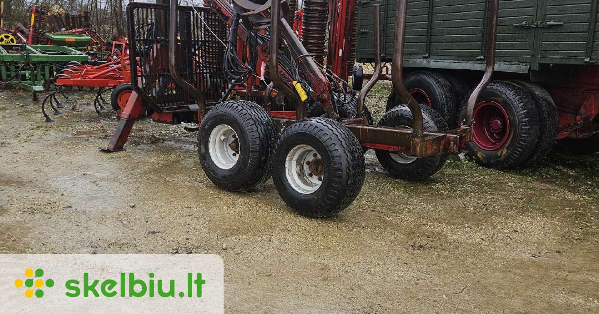 Miško Priekaba 9 Tonu Patu - Skelbiu.lt