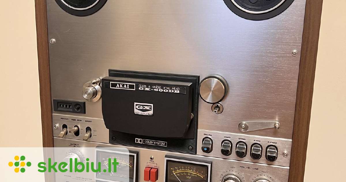 Akai GX-600db - Skelbiu.lt