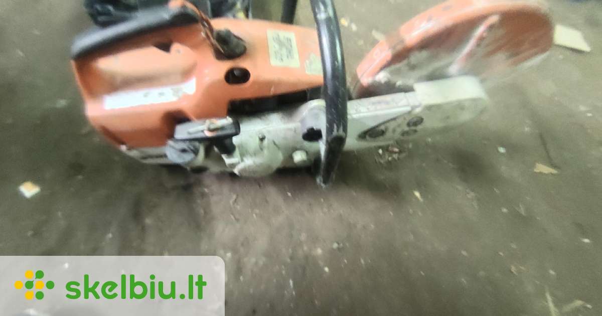 Parduodu stihl FS 400 betono pjaustykle - Skelbiu.lt