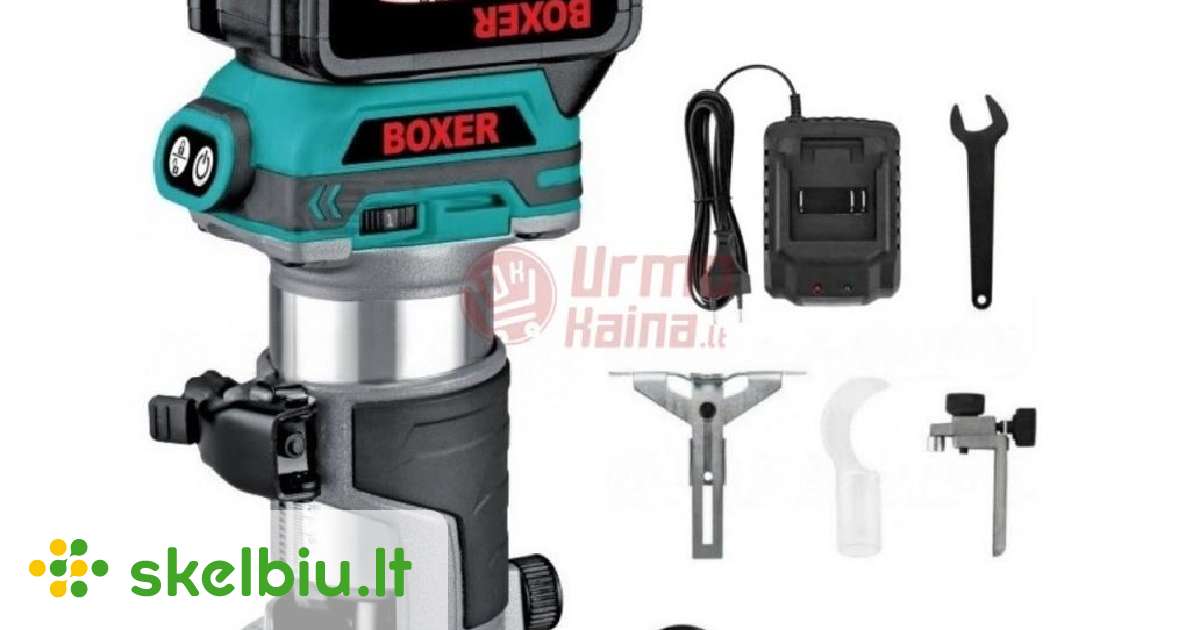 Akumuliatorinė rankinė freza - frezavimo mašina - Skelbiu.lt