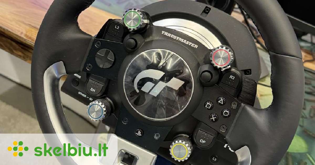 Thrustmaster Tgt II vairas Playstation, Pc - Skelbiu.lt