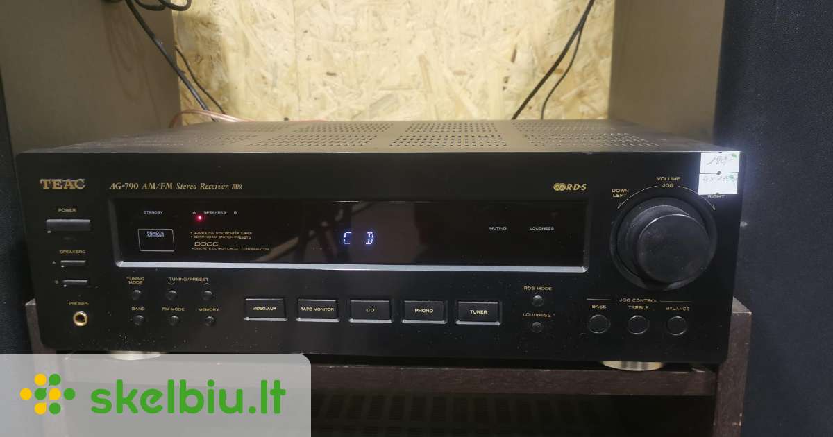 Teac Ag-790 resyveris - Skelbiu.lt