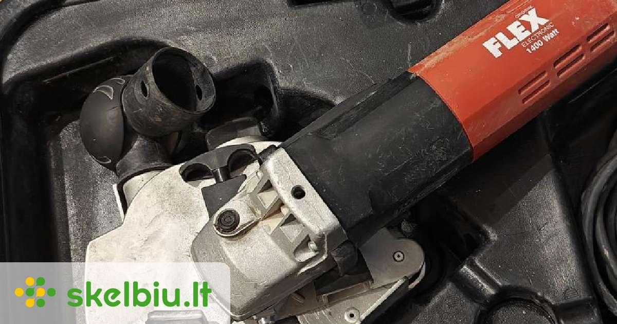 Vagapjovė, betono freza Flex Ms1706fr - Skelbiu.lt