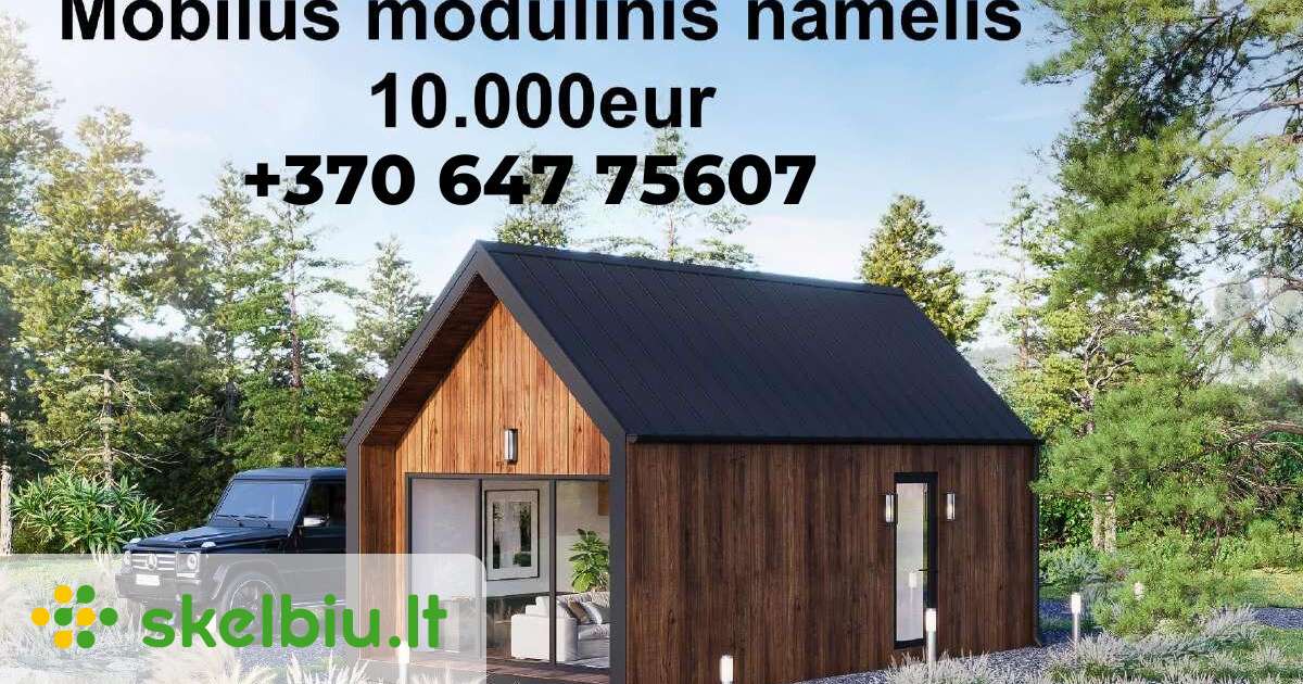 modulinis namas vilniaus r skelbimai - Skelbiu.lt