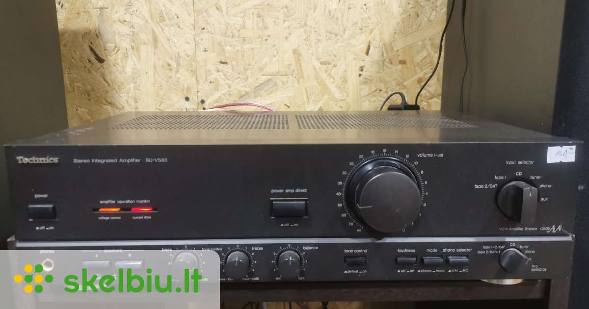 Technics Su-v560 stiprintuvas - Skelbiu.lt