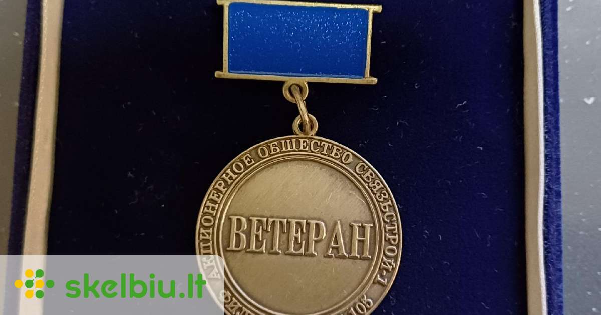 Veteranas ženkliukas - Skelbiu.lt