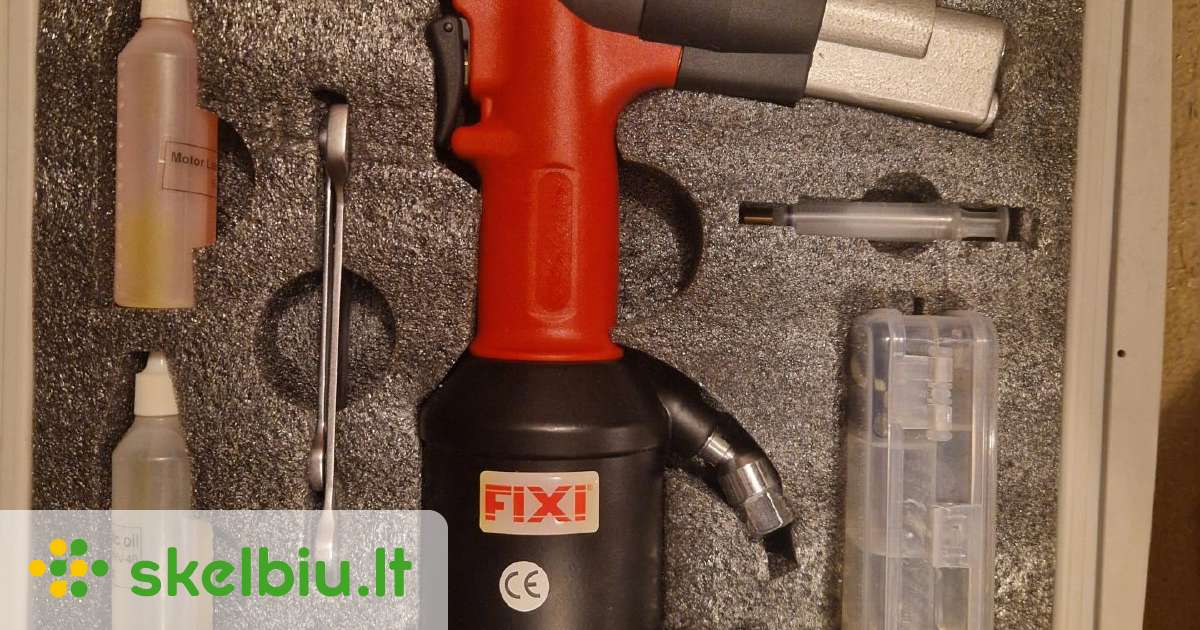 Hidropneumatinis kniediklis Fixi F-10 - Skelbiu.lt