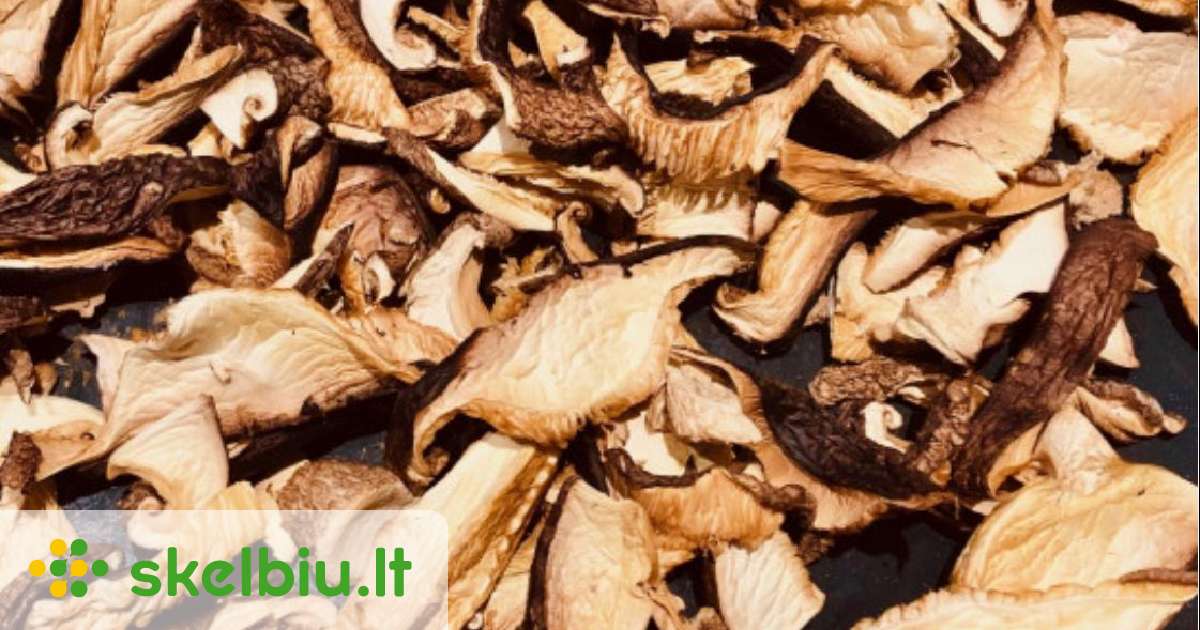 Džiovinti Shiitake grybai - Skelbiu.lt