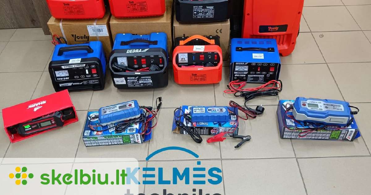 Akumuliatoriaus pakrovėjas - Skelbiu.lt