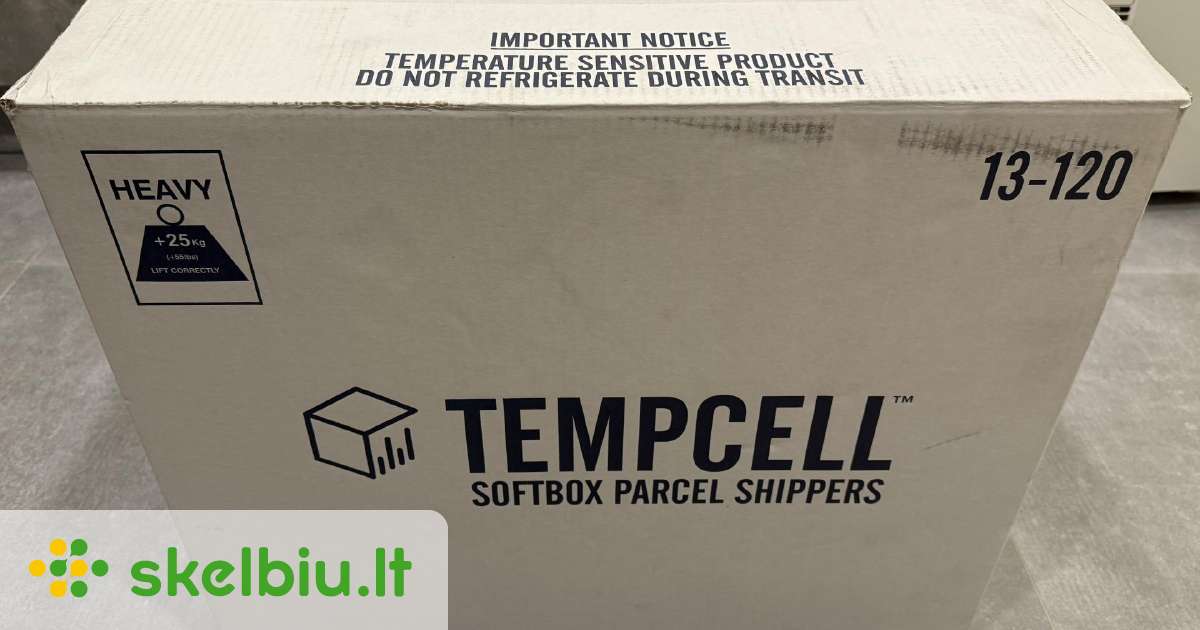 Šaldymo dėžė: Softbox Tempcell 13-120 - Skelbiu.lt