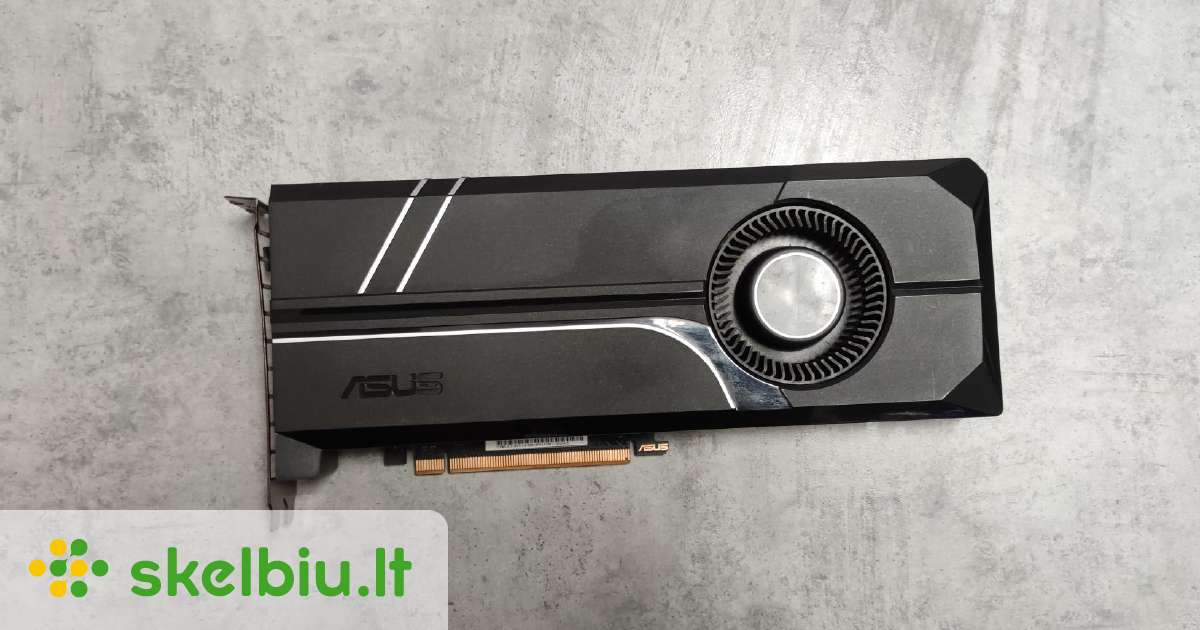 Asus Geforce Gtx 1080 Ti Turbo Edition 11 GB - Skelbiu.lt