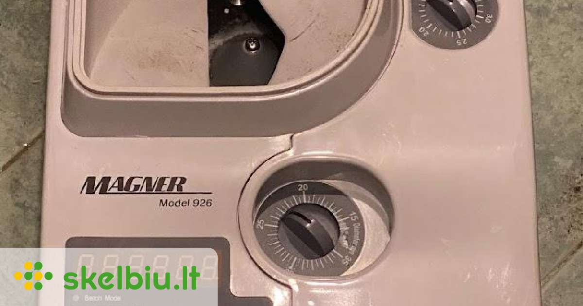 Monetų skaičiavimo mašina Magner Model 926 - Skelbiu.lt