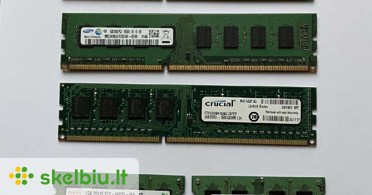 ddr3 3200 skelbimai - Skelbiu.lt