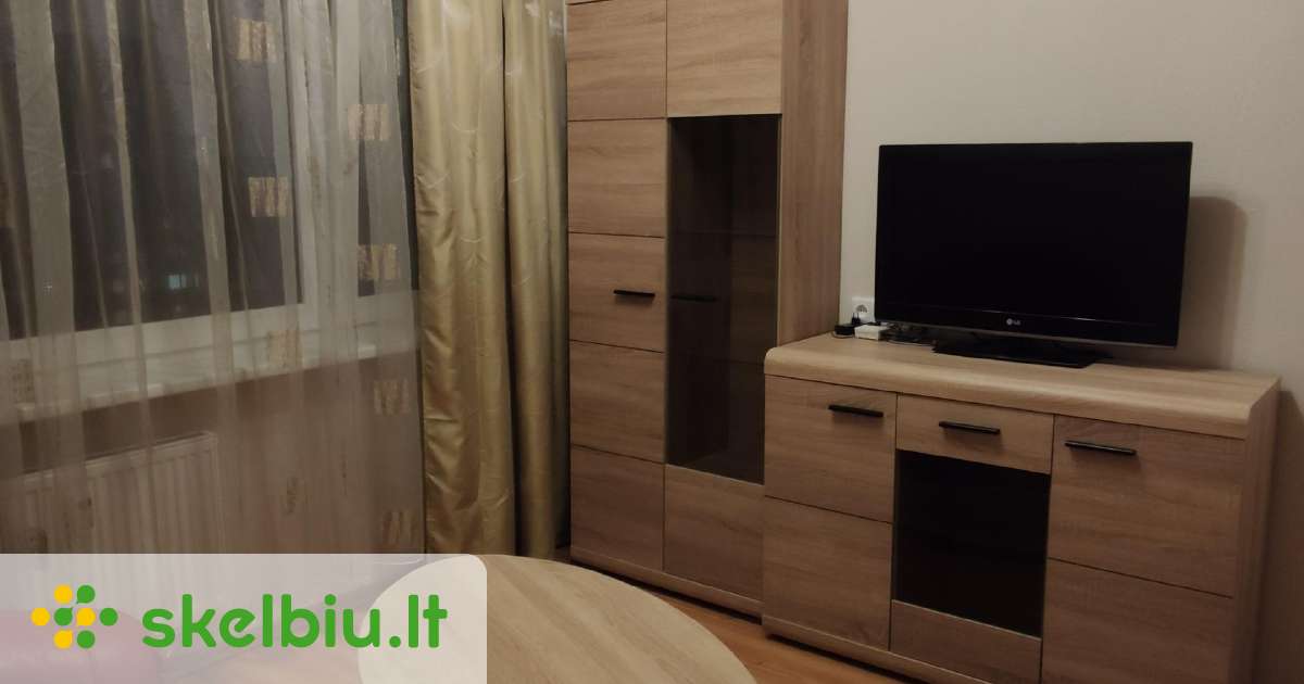 Savininkas išnuomoja 1 kambario butą centre - Skelbiu.lt
