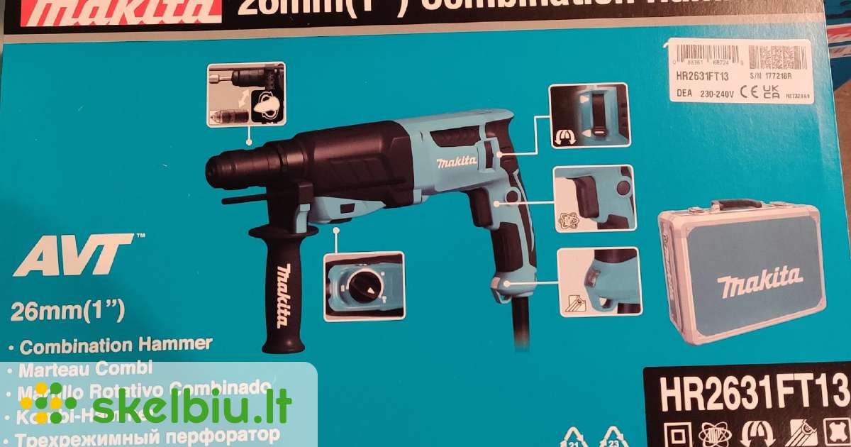 Makita elektrinis perforatorius - Skelbiu.lt