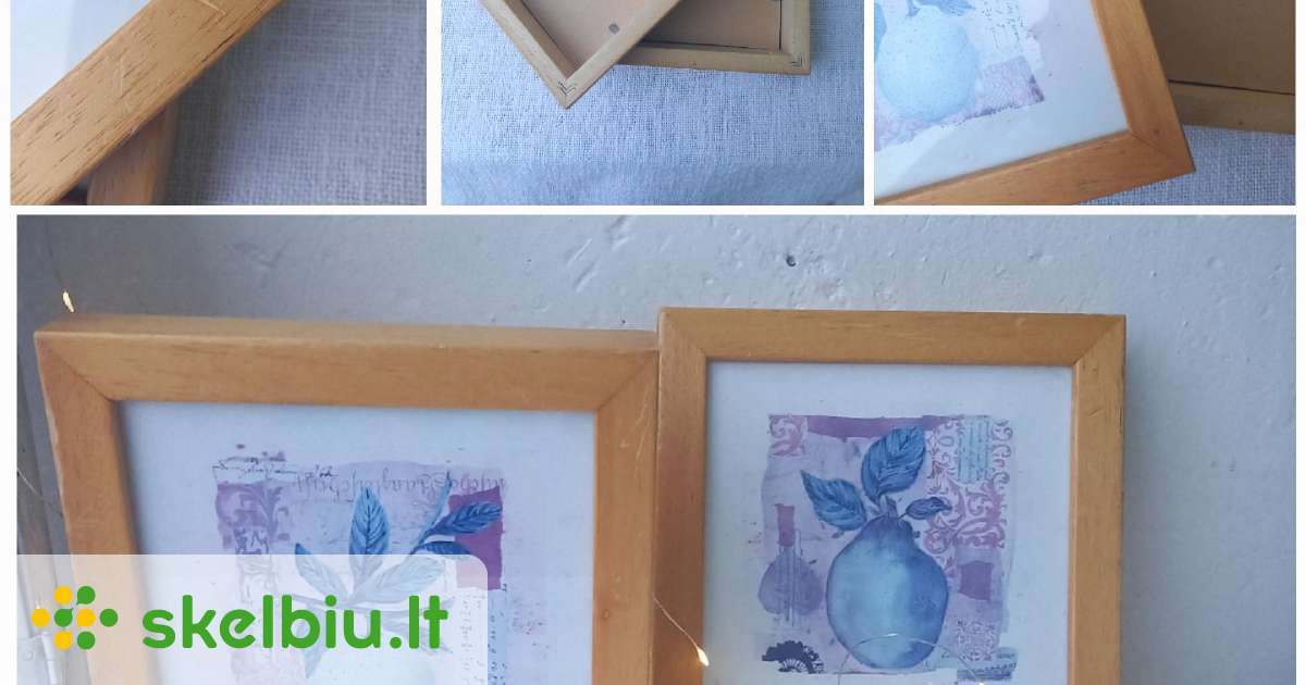 Mediniai rėmeliai - Skelbiu.lt