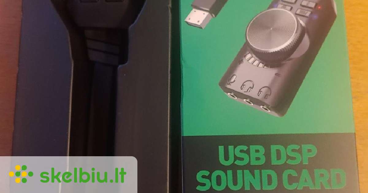 Usb garso plokštė - Skelbiu.lt