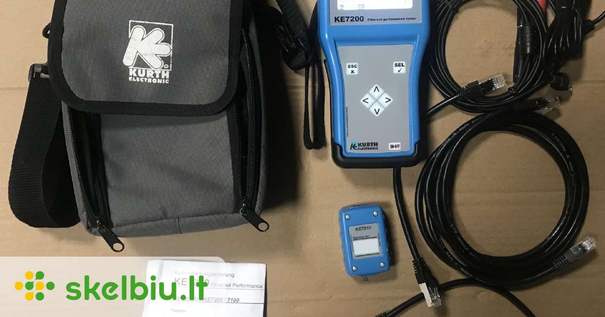 Optiniu kabeliu testeris - Skelbiu.lt