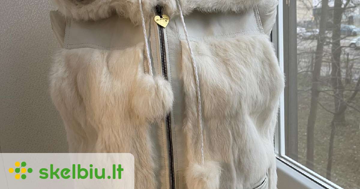 Natūralaus triušio kailio liemene - Skelbiu.lt