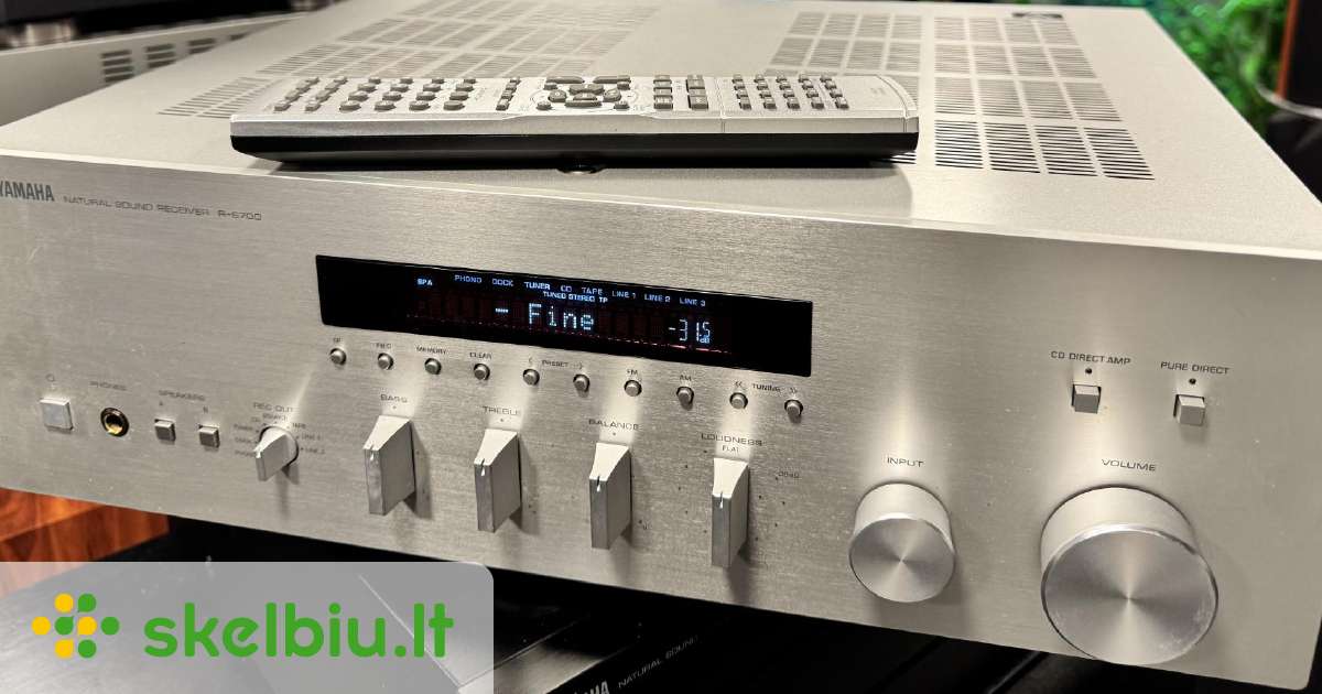 Yamaha r-s700 / resiveriai - Skelbiu.lt
