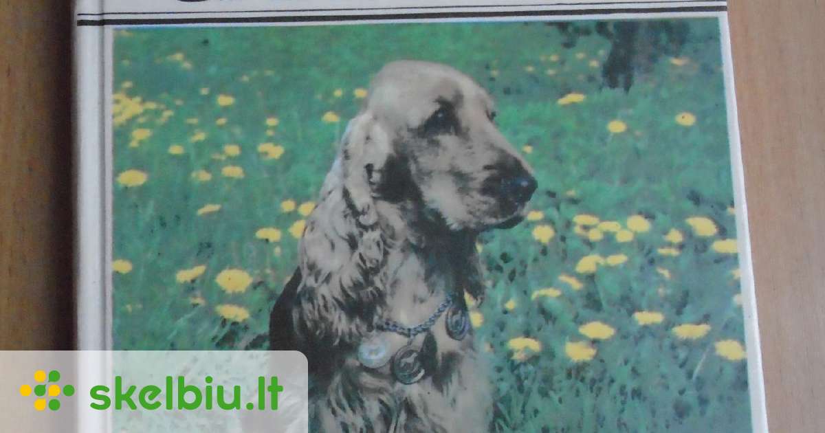 Anglų kokerspanielis. knyga - Skelbiu.lt