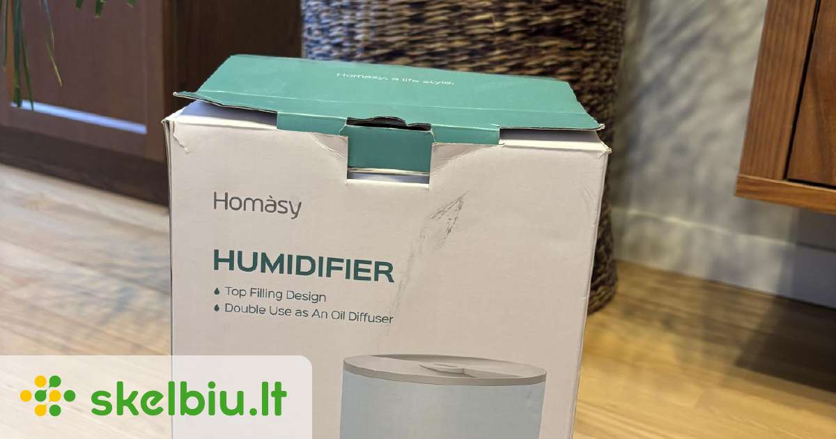 Homasy humidifier oro drėkintuvas - Skelbiu.lt