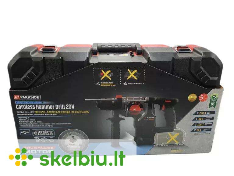 Parkside akumuliatorinis perforatorius - Skelbiu.lt