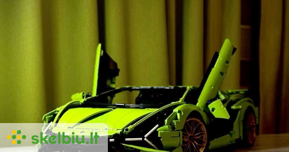 Naujas Lego Lamborghini Sian (42115) Analogas - Skelbiu.lt