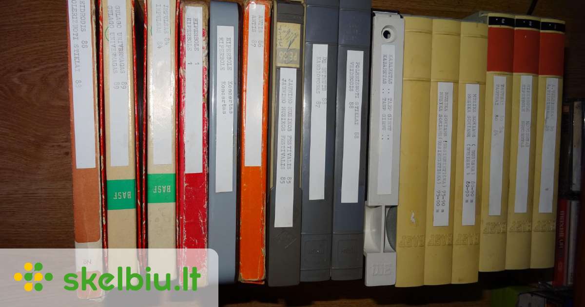 Basf Garso juostos su Lietuviškos muzikos įrašais - Skelbiu.lt